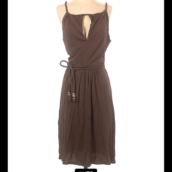 Milly | Dresses | Nwt Milly Brown Halter Dress | Poshmark